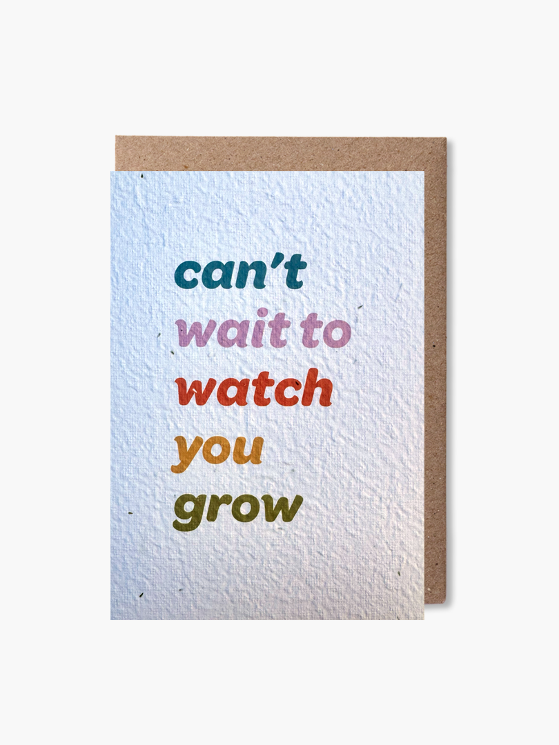 Can’t wait to watch you grow – Paper and Bloom